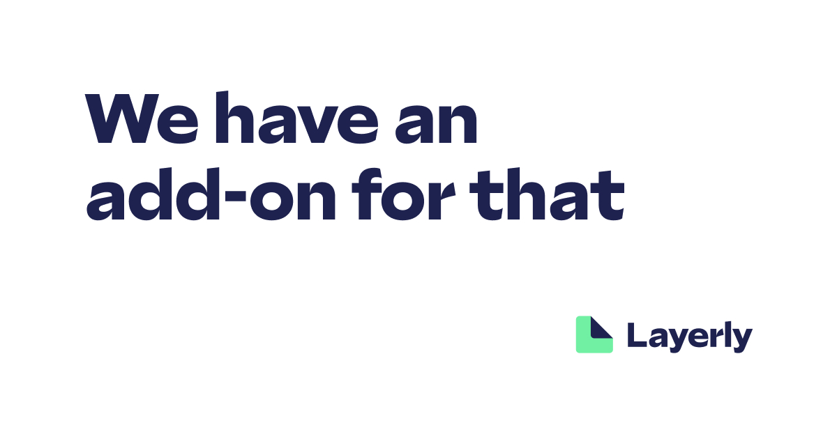 Add Ons Layerly